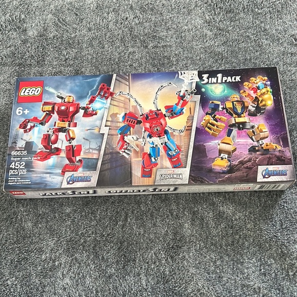 Lego | Toys | Lego Super Heroes Tripack Includes Iron Man Thanos And ...